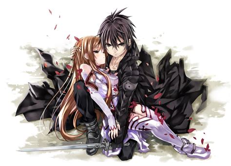 Kirigaya Kazuto Sword Art Online Kirigaya Suguha Yuuki Asuna Anime