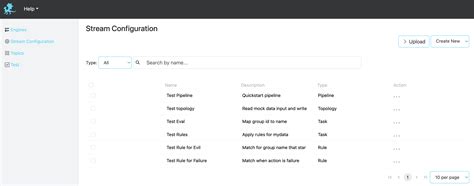 Stream Configuration Padas Documentation