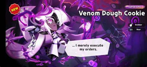 Best Venom Dough Cookie Build In Cookierun Kingdom Toppings Beascuit