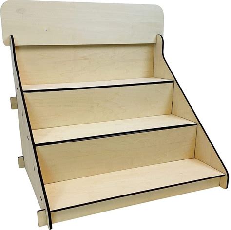 Collapsible Wood Shelf For Retail Display No Hardware Comes Apart In Minutes Great For Craft