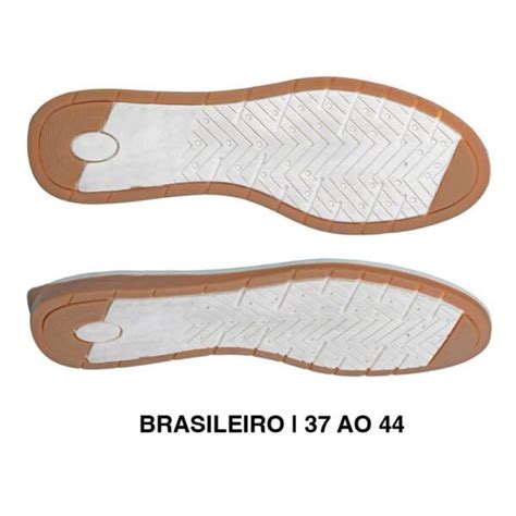 Solado TR Mocassim Masculino Brasileiro Top Sola