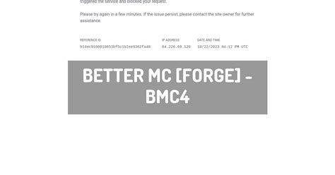 Better Mc [forge] Bmc4 Minecraft Modpack