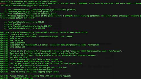 Error While Building The Project Promise Is Rejected Error 2 Unknown