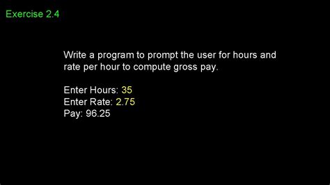 Worked Exercises Python For Informatics Exploring Information