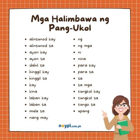 Pang Ukol Kahulugan Layon At Mga Halimbawa Ng Pang Ukol Noypi Com Ph