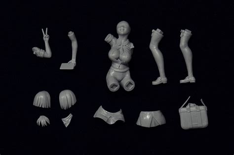 Selfie Anime Unsorted слепил сам Garage Kit Figure School