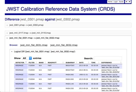 Using The CRDS Web Site CRDS Documentation
