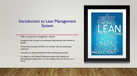Solution Implementing Lean Management System And Lean Six Sigma In