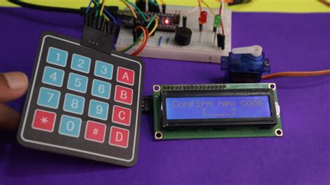 Arduino Keypad Door Lock Security System