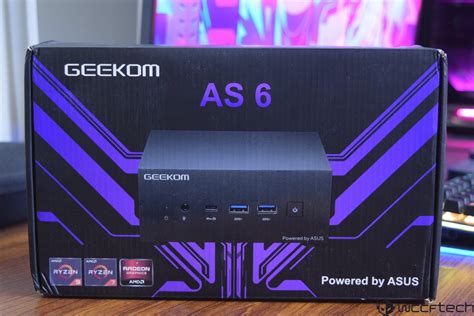 Geekom AS6 Mini PC Review Fastest AMD Rembrandt Design In A SFF Package