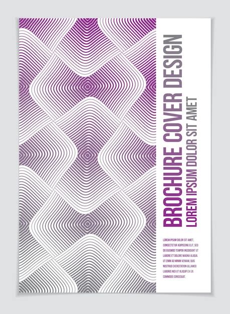 미래의 기하학적 디자인 템플릿입니다 추상 줄무늬 질감된 기하학적 벡터 패턴입니다 표지 현수막 포스터 전단지 및 배너 디자인을 위한 레이아웃 A4 인쇄 형식입니다