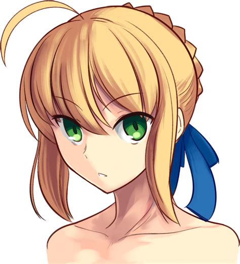 Download Anime Character Green Eyes Blonde Hair