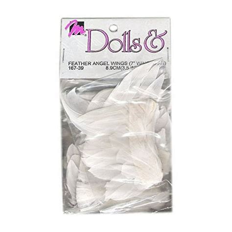Mangelsen Craft Pack Feather Angel Wings 7 Inch Wing Span 1 Set