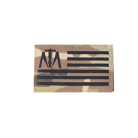 Maxtacs Flag Laser Cut Patch Maxtacs