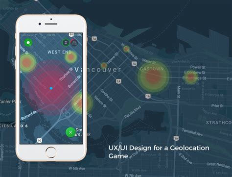 Geolocation Game App UX UI Design On Behance