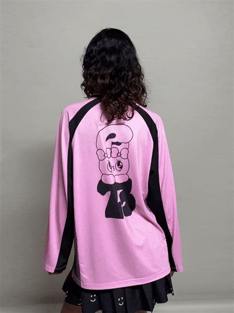 Esther Bunny Football Top Lazy Oaf