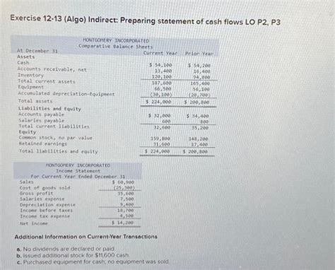 Solved Exercise 12 13 Algo Indirect Preparing Statement