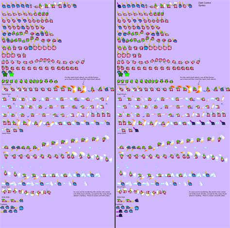 Custom Kirby Sprite Sheet 2 0 W I P By Nightmario On Deviantart