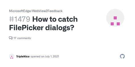 how to catch filepicker dialogs · issue 1479 · microsoftedge