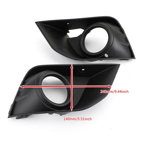 Front Bumper Fog Light Kit For Mitsubishi Outlander Sport Asx Rvr 2016