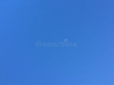 Clear Blue Sky Stock Image Image Of Meteorological Peaceful 5540613