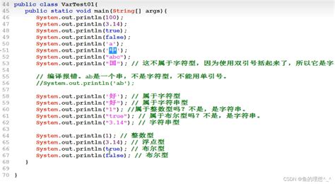 Java——字面量 Csdn博客