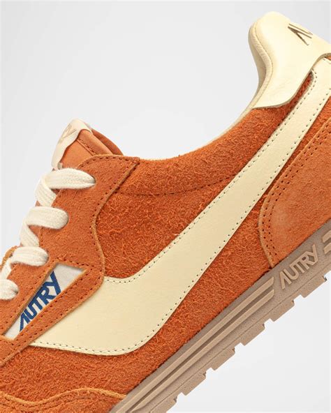 Autry Windspin Retro Bicolor Runner Sneakers Neiman Marcus