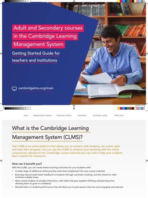 clms main getting started guide for teachers print ready download