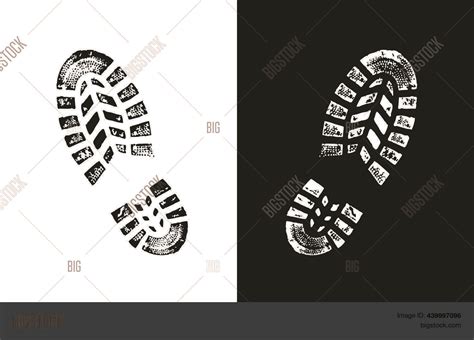Boot Print Vector