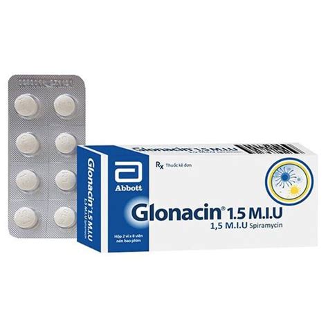 Glonacin Spiramicin 15m Abbott H16v Shopthuoc