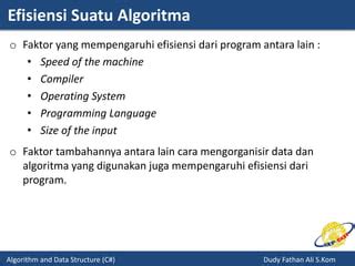 Algorithm Data Structure Pengantar PPT