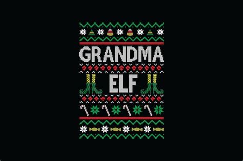 할머니 엘프 프리미엄 벡터