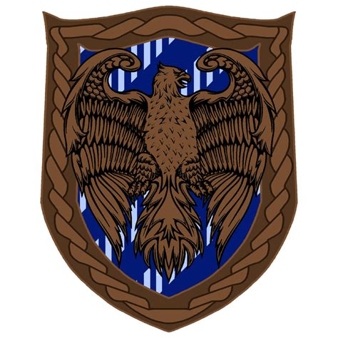Ravenclaw House Crest By Nerdyandiknowit89 On Deviantart