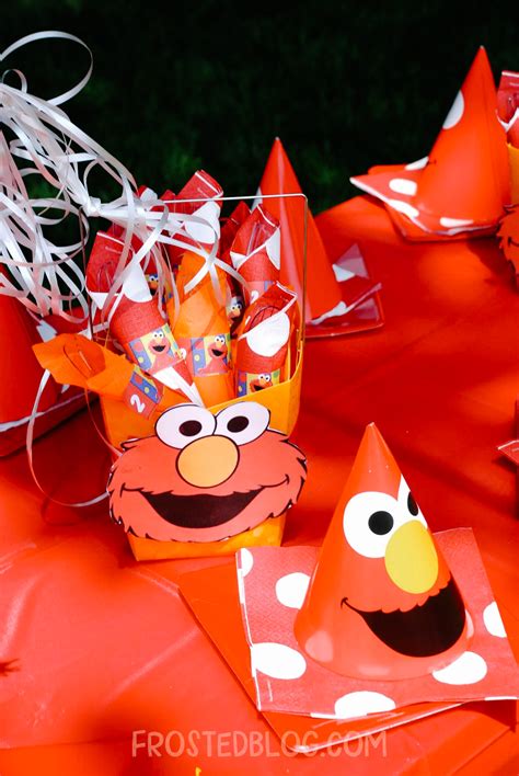 Elmo Birthday Party By Frosted Events Frosted Blog