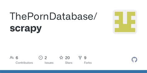 Scrapy Sitelist Md At Main ThePornDatabase Scrapy GitHub