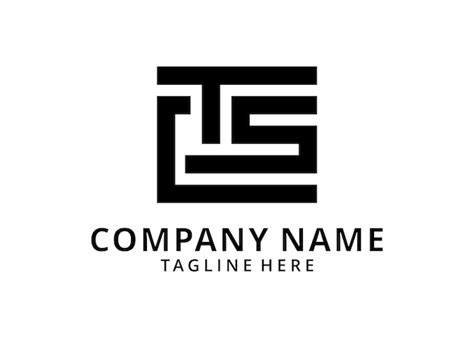 Premium Vector Illustration Cts Logo Letter Geometric Style Vector
