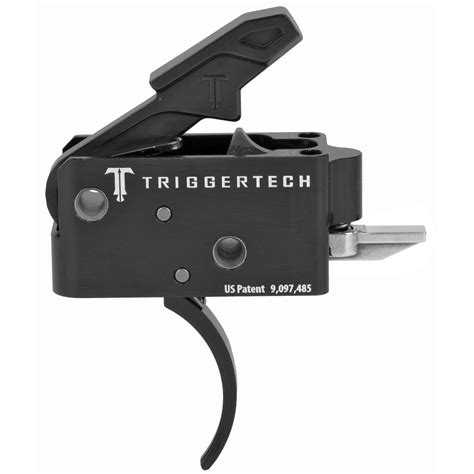 TriggerTech Competitive Curved Trigger For AR 15 With Installation Tools LIVENGOOD GUNS