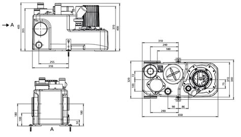 Ksb Hebeanlage Pumpe Mini Compacta Us140 E 230v M Schneidwerk U