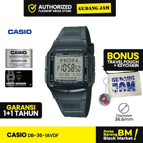 Jual Jam Tangan Casio Db 36 1avdf Db 36 1a Db 36 Db36 Db 36 Shopee Indonesia