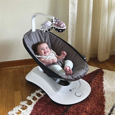 Кресло-качалка 4moms RockaRoo New графитовый с доставкой в интернет ...
