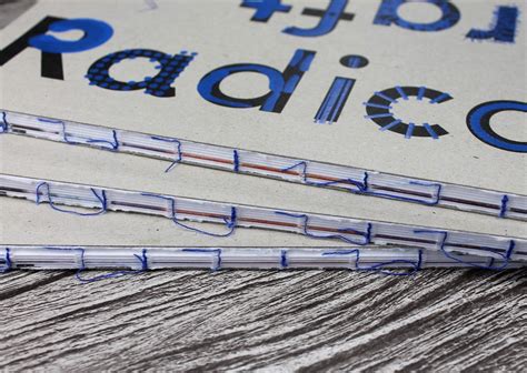 Exposed Thread Sewn Binding — Allsopp Bookbinders