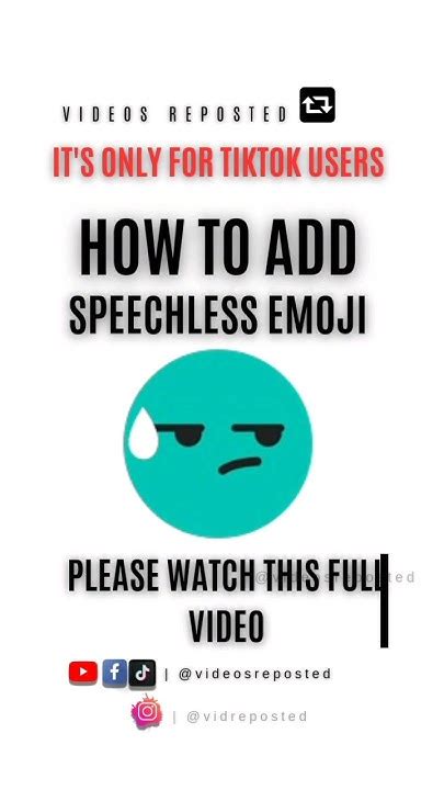Unlock The New Hidden Speechless Emoji On Tiktok Secret Emoji Guide