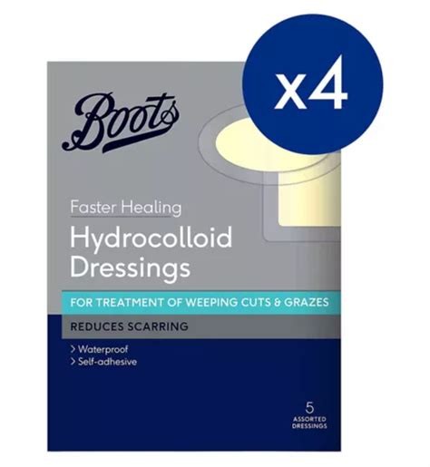 Boots Faster Healing Hydrocolloid Dressings Bundle Boots Ireland