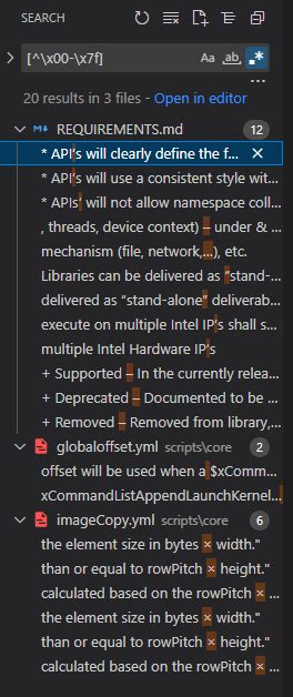 Non Ascii Characters In Files · Issue 103 · Oneapi Srclevel Zero · Github