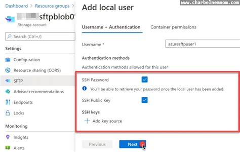 Enable Sftp Support For Azure Blob Storage Charbel Nemnom Mvp Mct