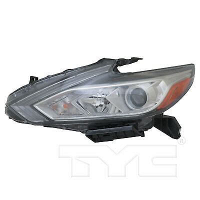 Driver Side Halogen Headlight For 2016 2018 Nissan Altima Ssv 25l L4