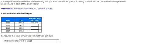 Solved A Using The Information Below And Assuming That You