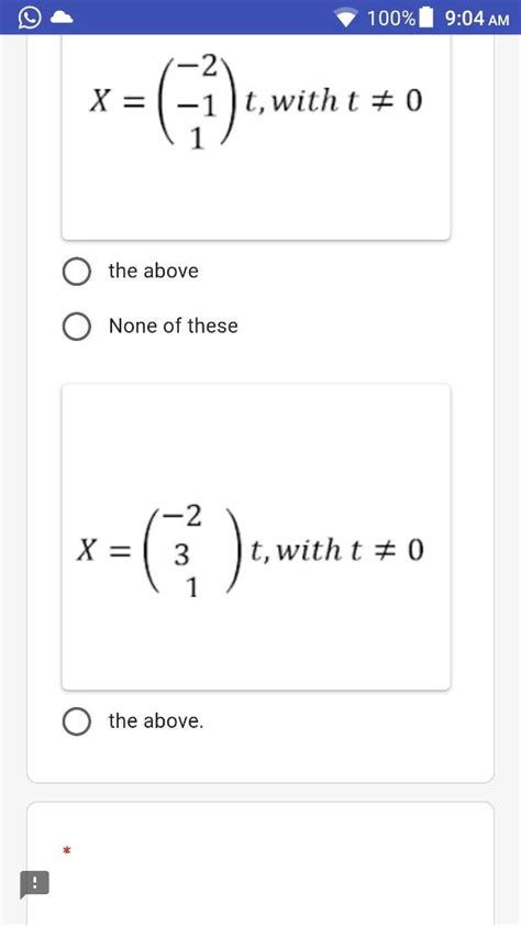 Solved AM Let A Then The Chegg Com