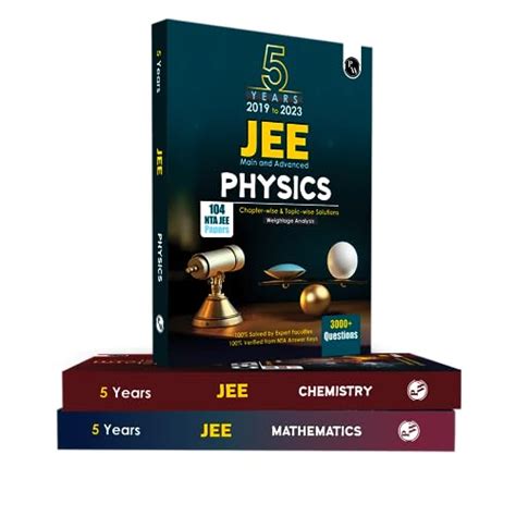 Jee Main 5 Years 2019 2023 Physics Chemistry Mathematics Combo All Shifts Past Papers With