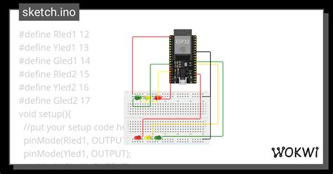 Led2 Wokwi Esp32 Stm32 Arduino Simulator